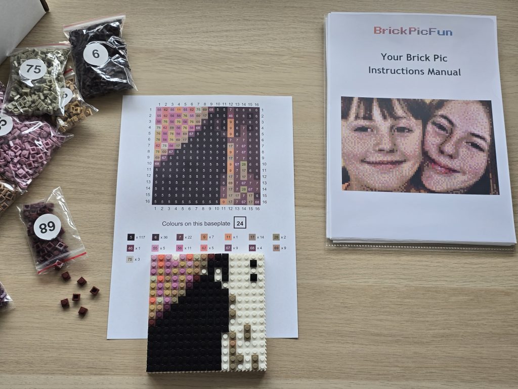 LEGO Self Portrait & Face Portrait Art: Creating Brick Stud Portraits
