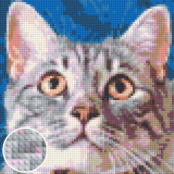 Custom LEGO Portraits & Personalized LEGO Mosaic Art - BrickPic