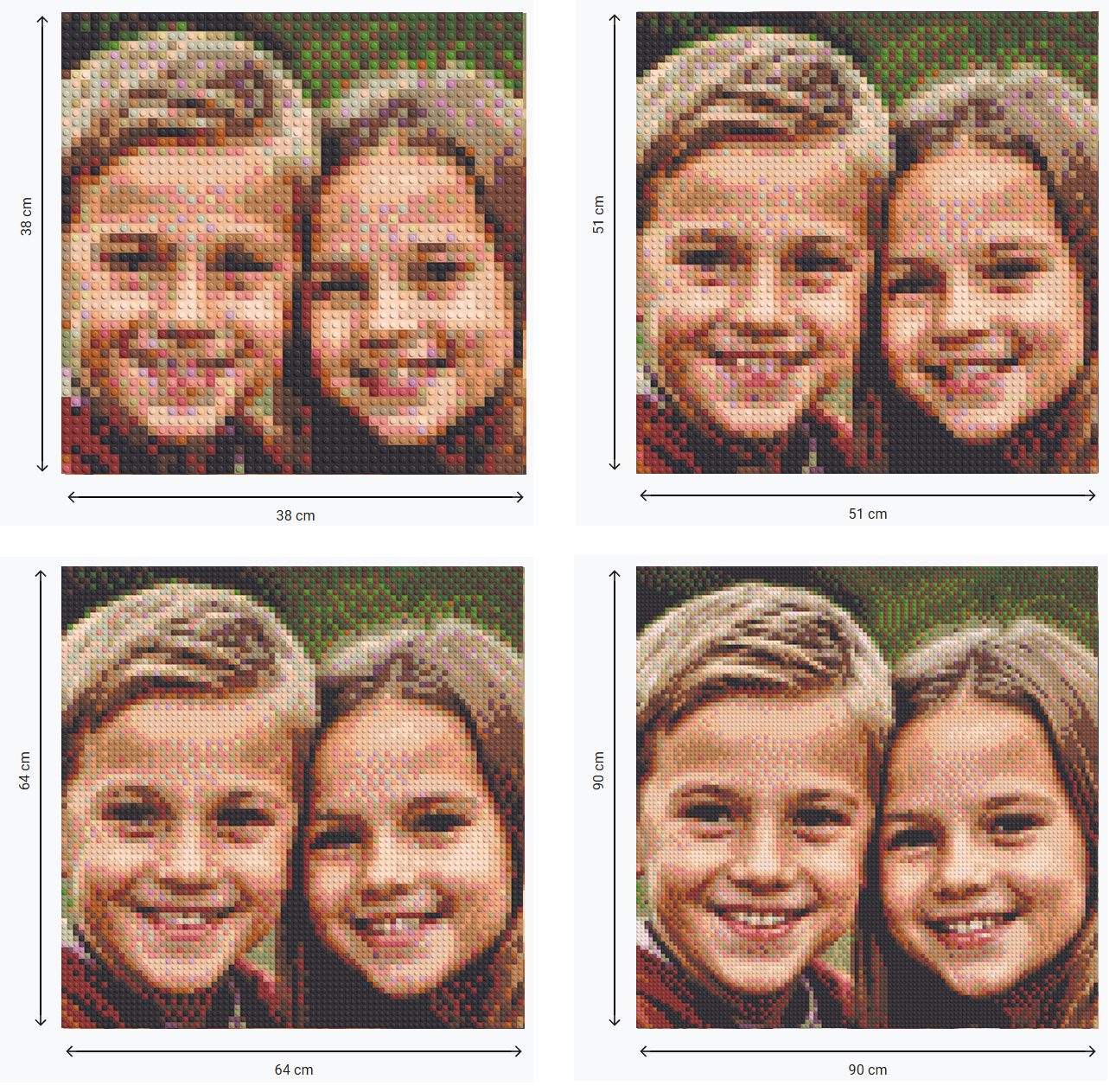 Tips to get the best mosaic - Brick you Picture with Fun